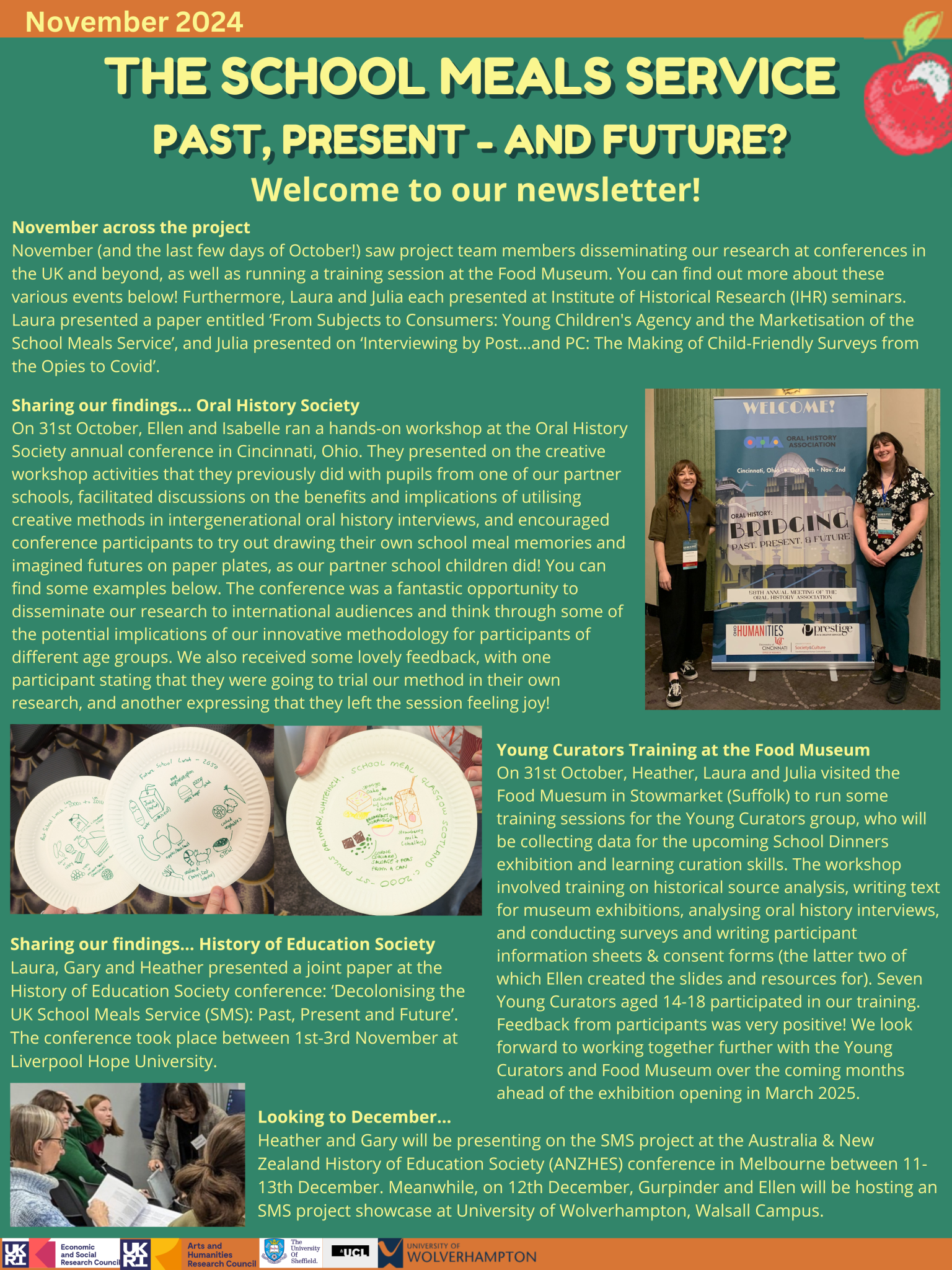 SMS Monthly Newsletters
